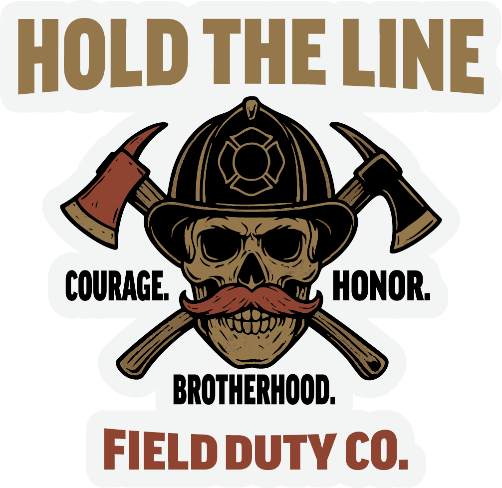 Hold The Line Sticker – Field & Duty Co.