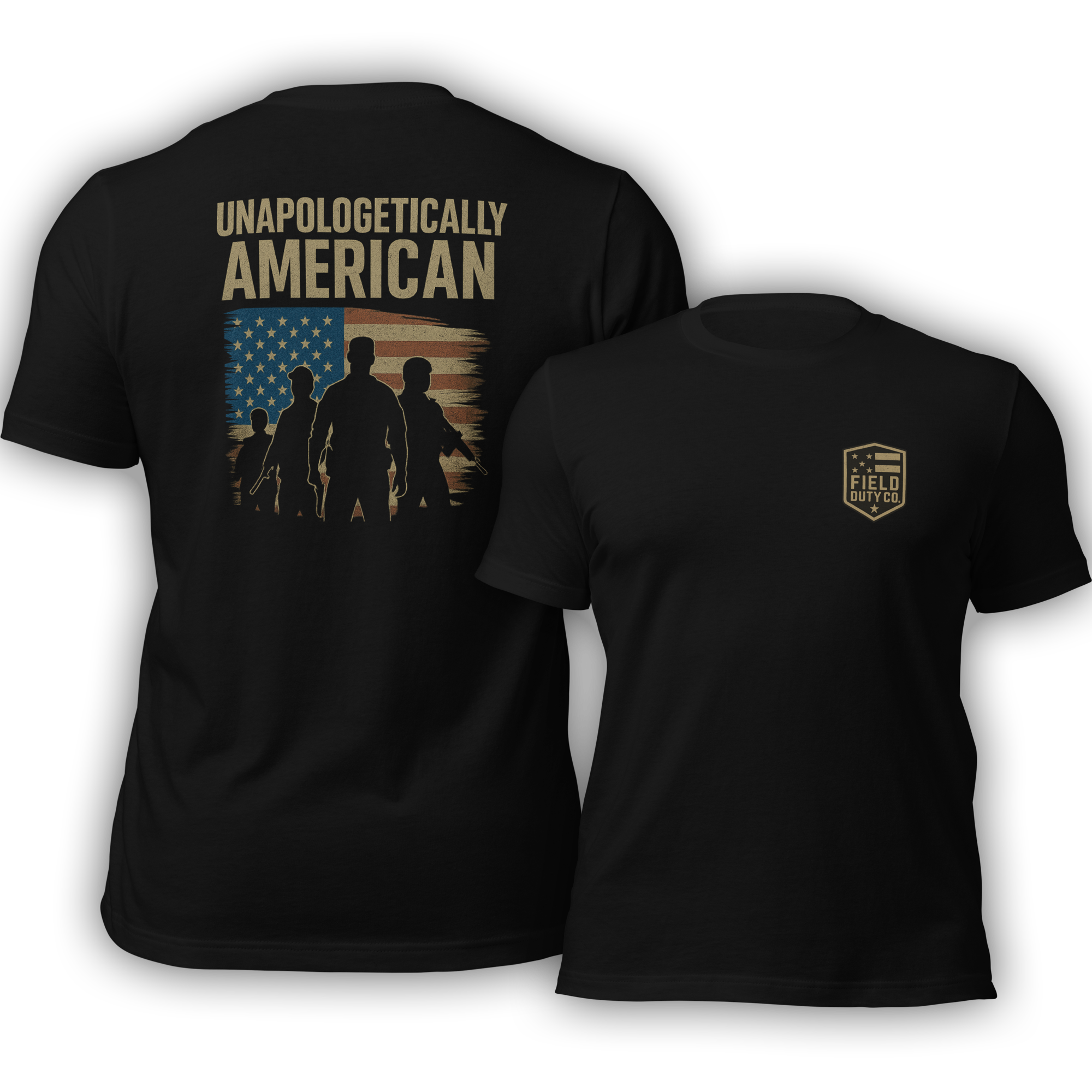 Unapologetically American T-Shirt – FieldDuty Co.